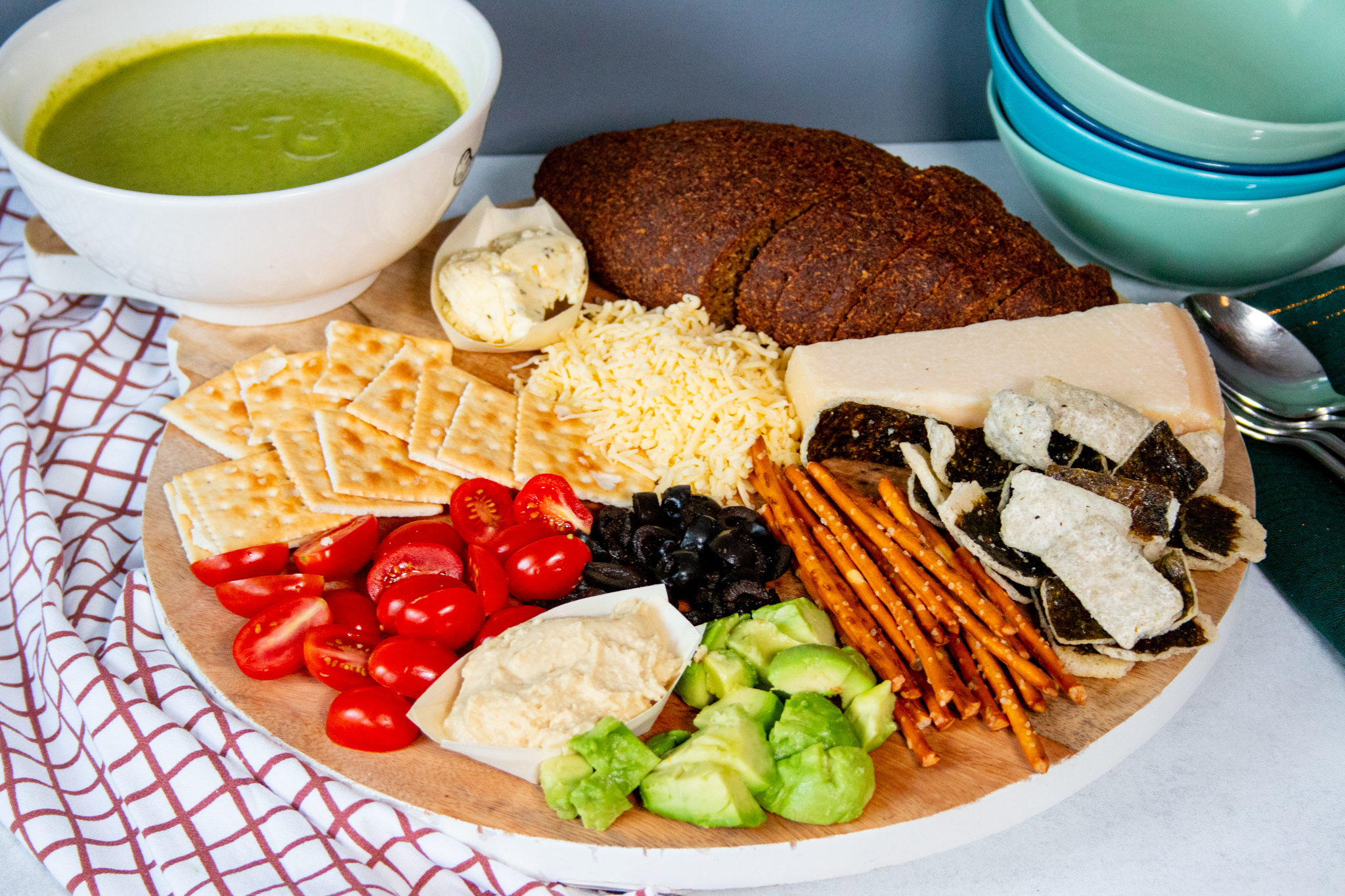 Soep Brood-Borrelplank - Kidshoekje