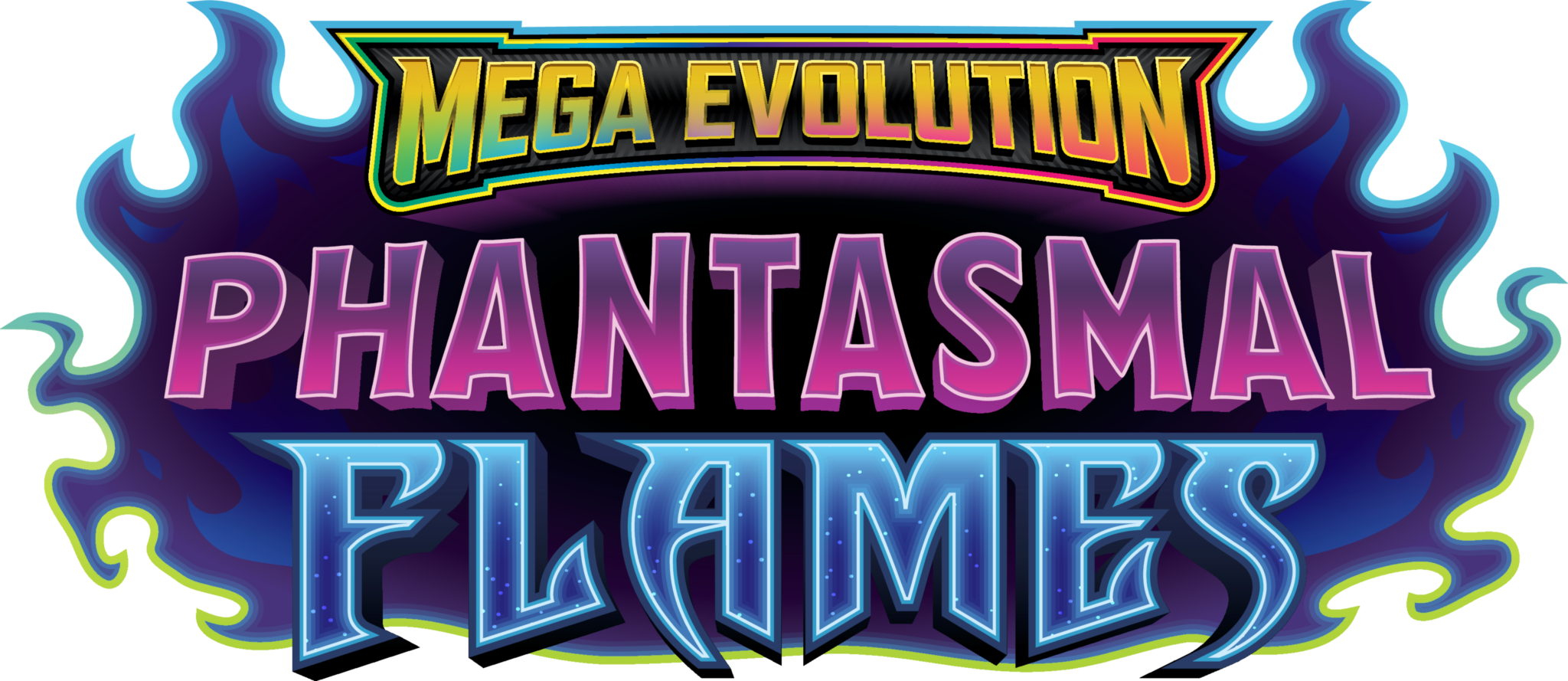 Pokemon_TCG_Mega_Evolution—Phantasmal_Flames_Logo - Kidshoekje