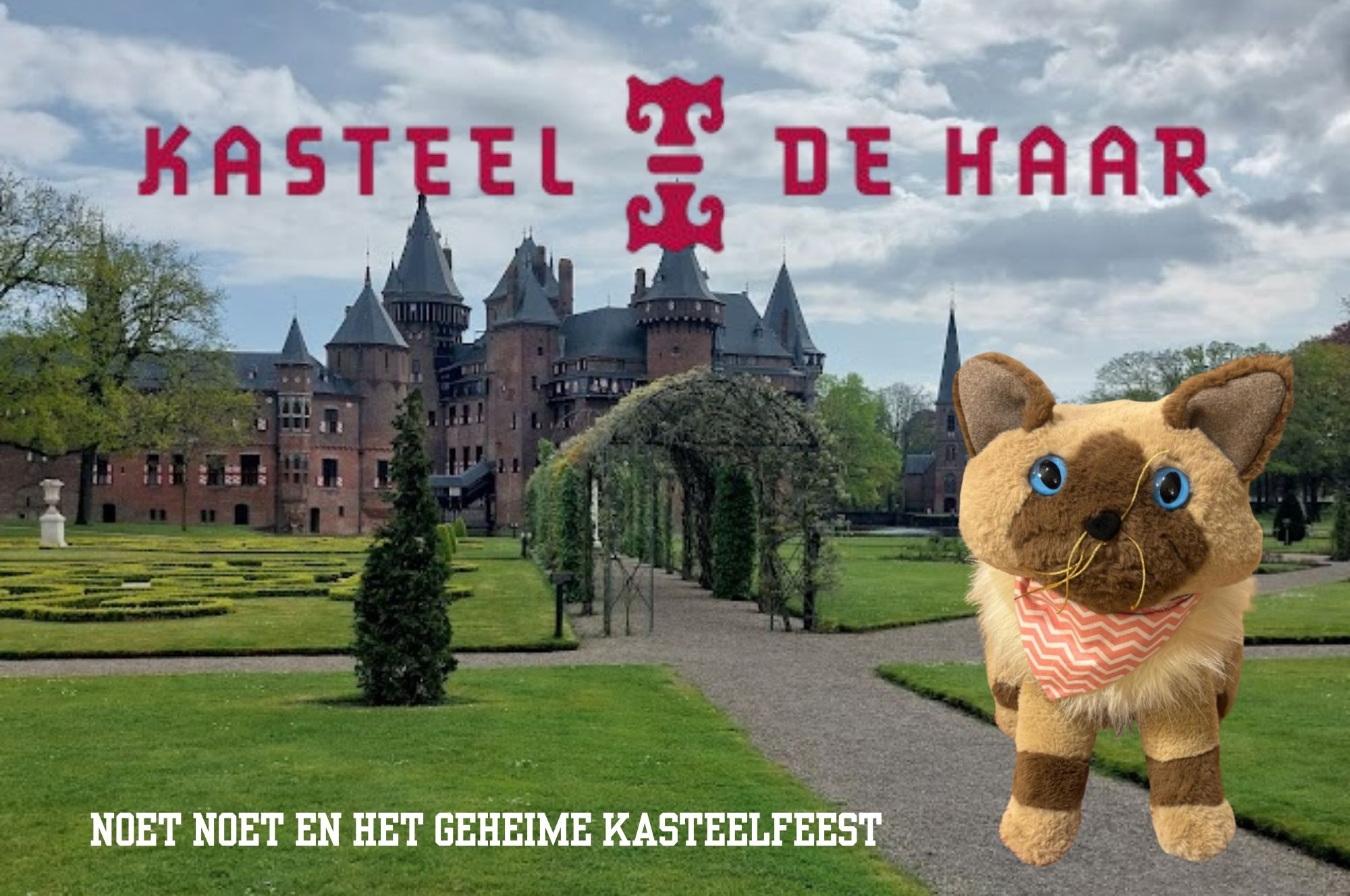 Nieuwe Familietour Kasteel de Haar met knuffelkat - Kidshoekje